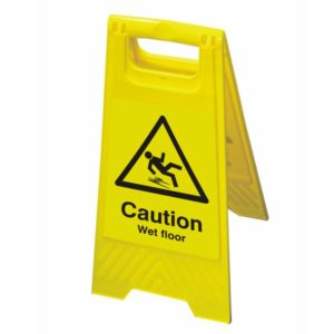 Hazard Floor Sign - Caution Wet Floor - Prosol