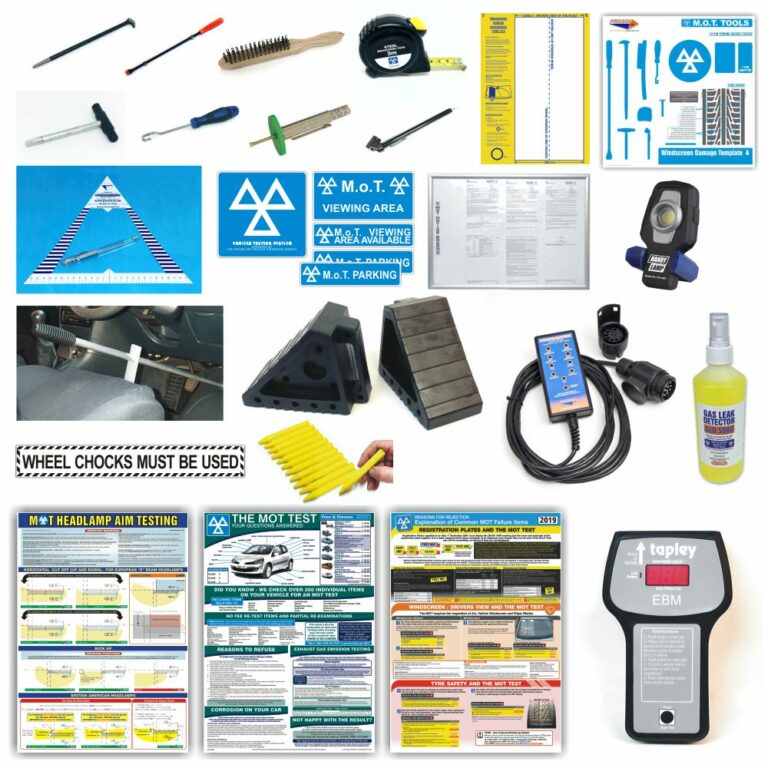 Complete MOT Ancillary Pack COMPREHENSIVE - with ProStore Tool Board ...