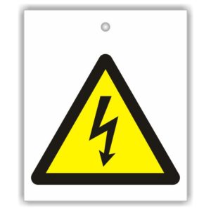 Sign - ISO Pictogram - High Voltage - Prosol